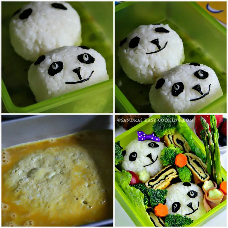Lunch Box: Panda Bento - Sandra's Easy Cooking