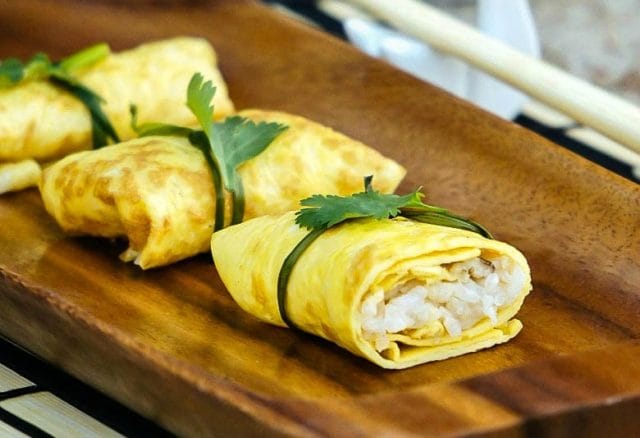 Japanese Omelette Parcels • Sandra's Easy Cooking