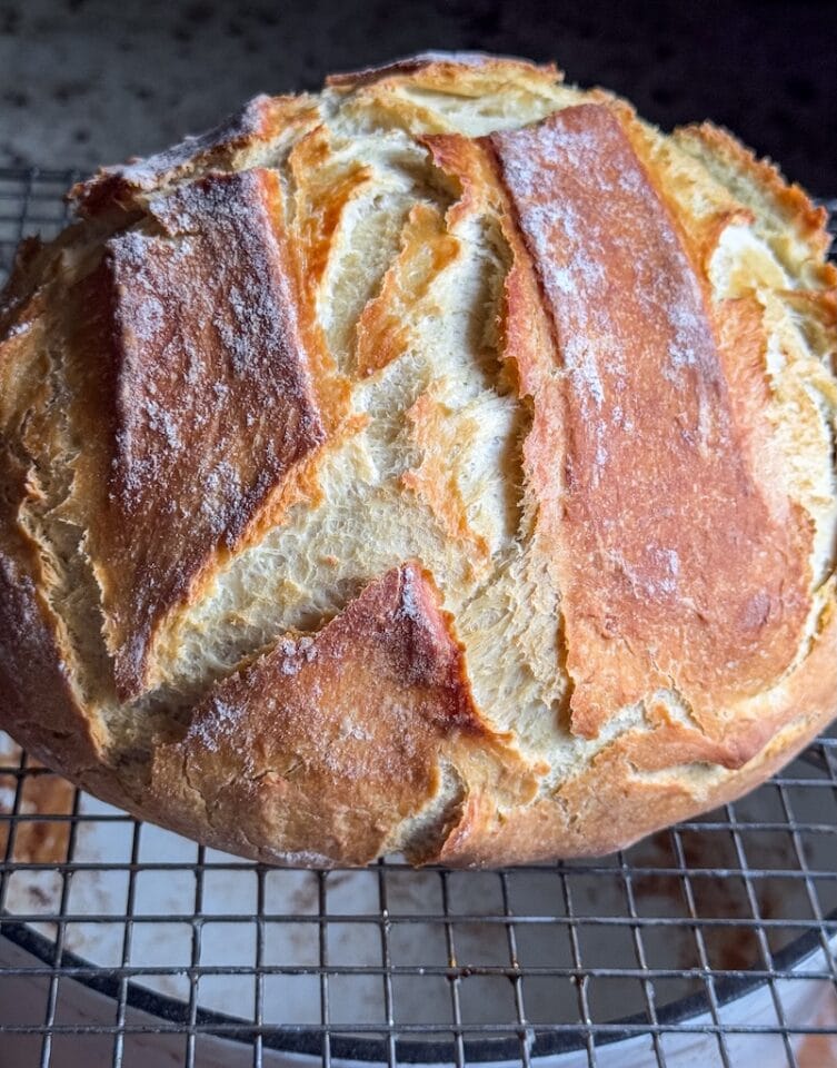 Dutch Oven Bread: Bread for beginners Sandra's Easy Cooking