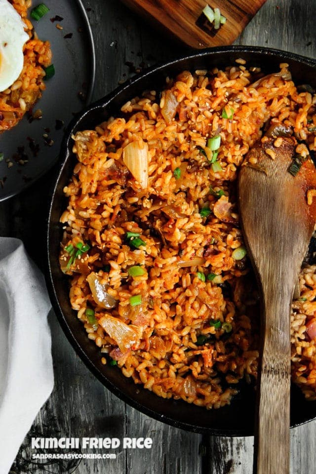 Kimchi Fried Rice • Sandra's Easy Cooking