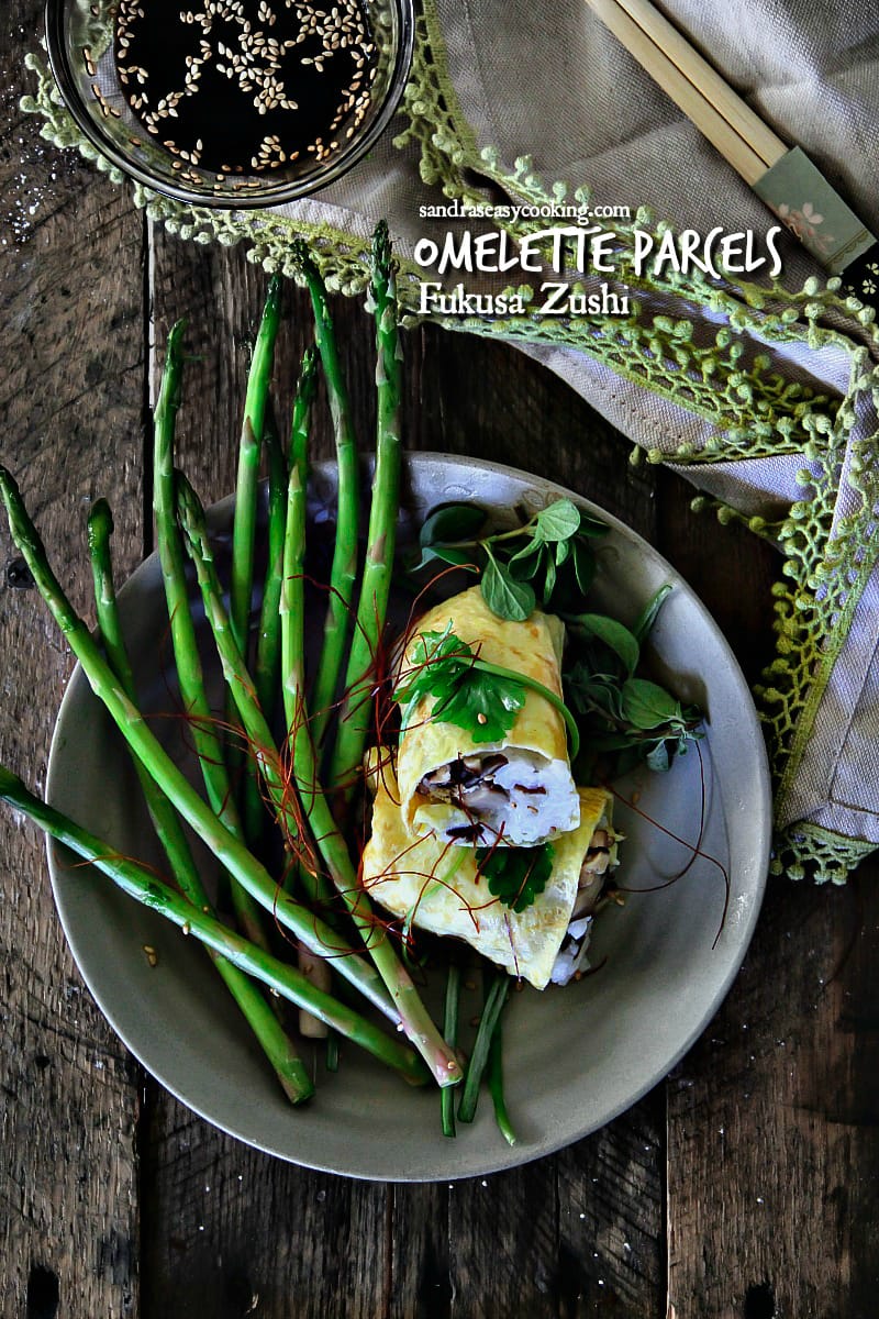 Japanese Omelette Parcels • Sandra's Easy Cooking