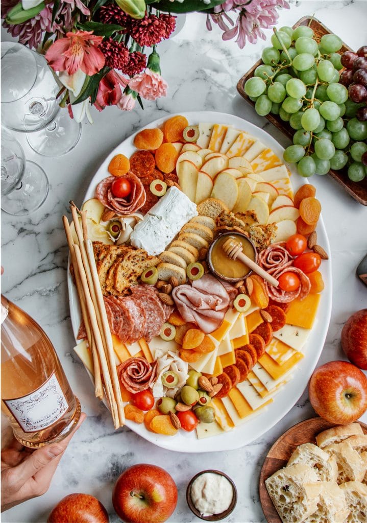Easy Entertaining Appetizer Platter • Sandra's Easy Cooking