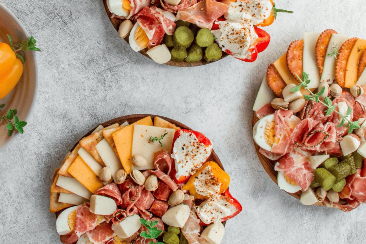 Charcuterie Snack Plates • Sandra's Easy Cooking