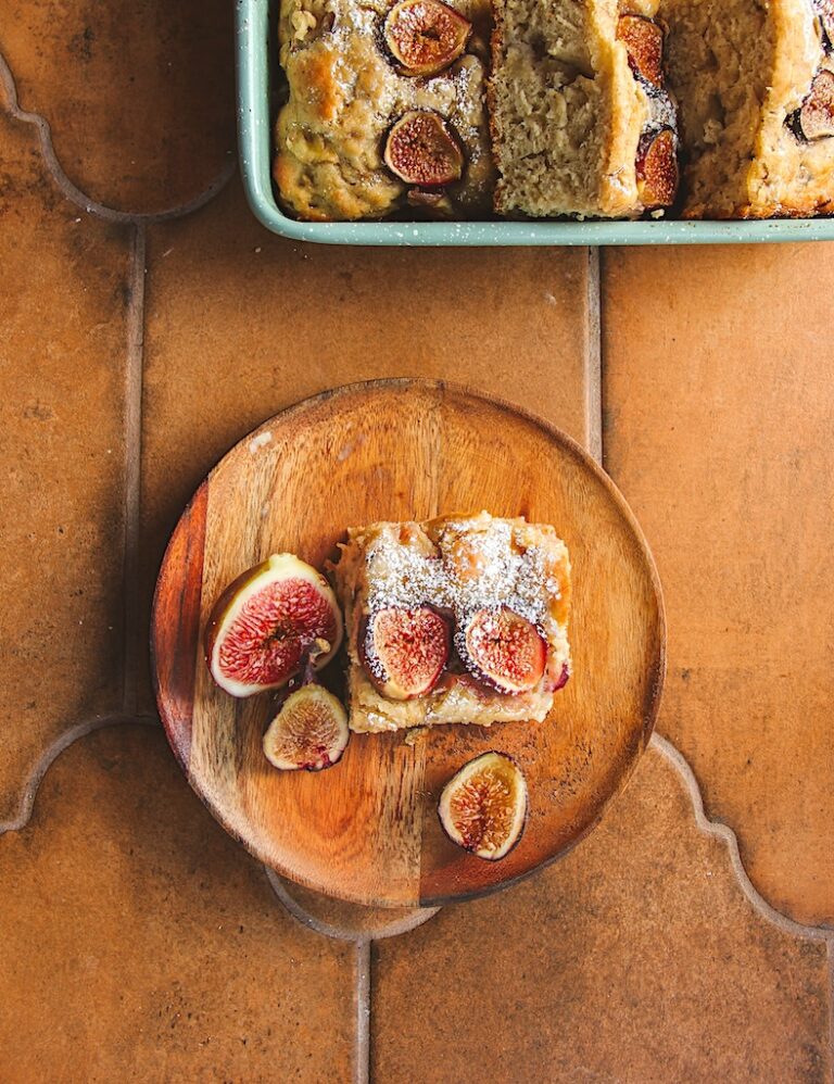 Banana Bread with Figs • Sandra's Easy Cooking