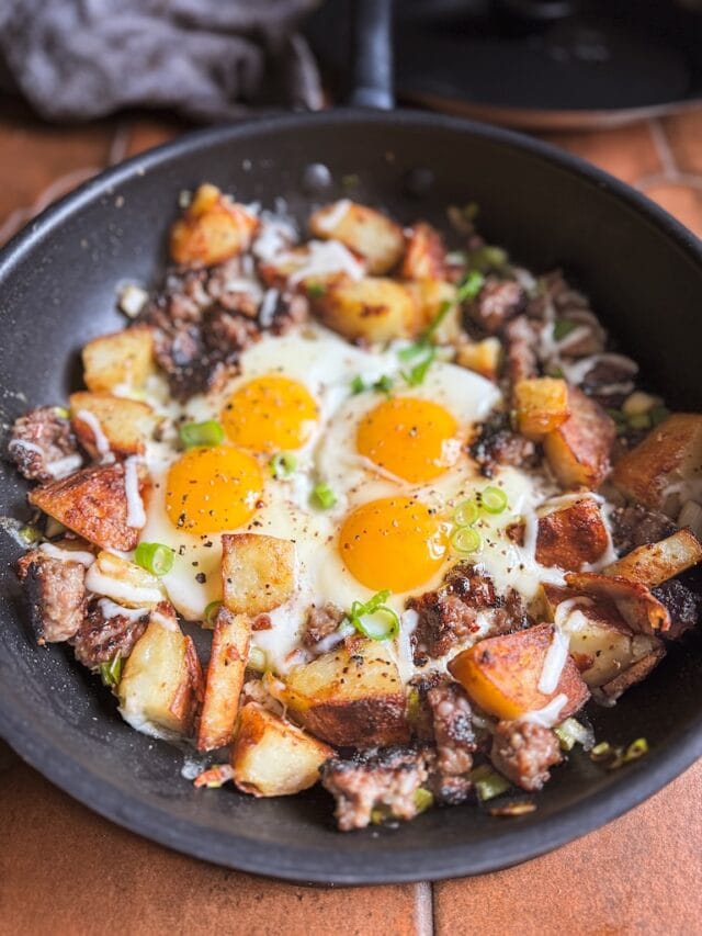 Sandra's Easy Cooking Breakfast Cowboy Skillet BREAKFAST AND BRUNCH
