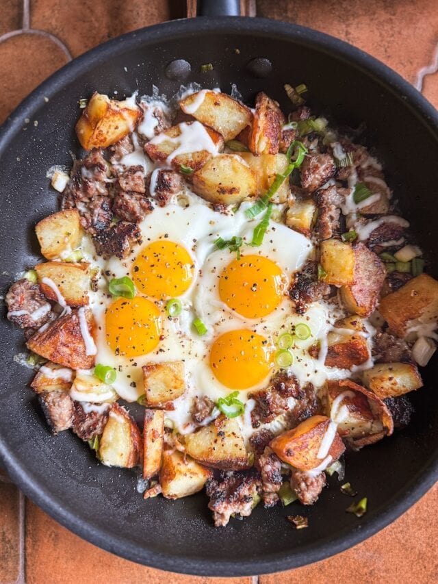 Sandra's Easy Cooking Breakfast Cowboy Skillet BREAKFAST AND BRUNCH